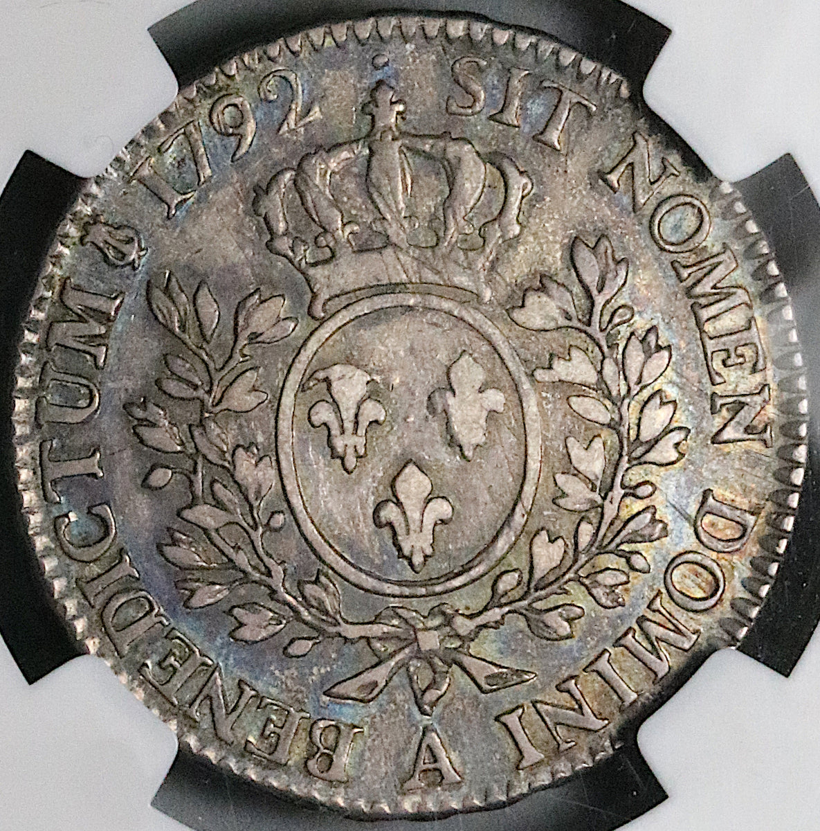 1792-A NGC VF 35 Louis XVI France 1/2 Ecu Paris Royal Silver Coin (251 ...