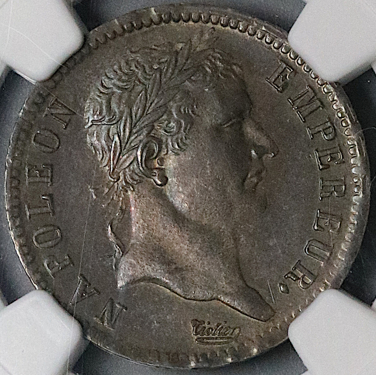 1809-A NGC MS 62 France 1 Franc Napoleon I Paris Silver Coin POP 1/3 ...
