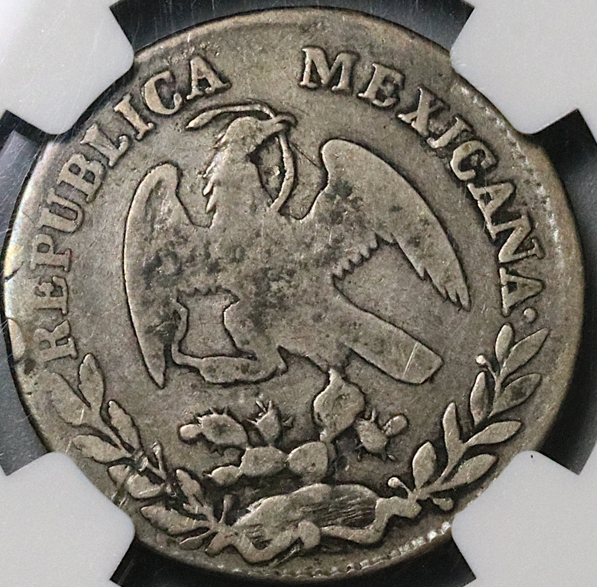 1845/4-Ga NGC Fine Mexico 2 Reales Guadalajara Rare Coin POP 1/0 (2407 ...