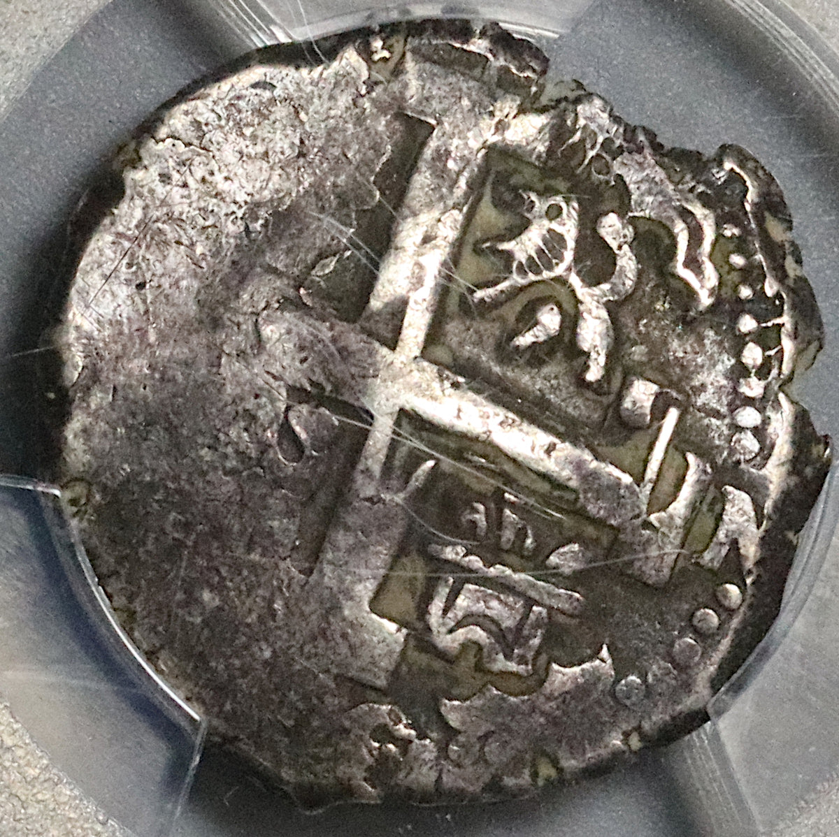 1735 PCGS XF 40 Peru Cob 2 Reales Spain Colonial Silver Coin POP 1/0 ...