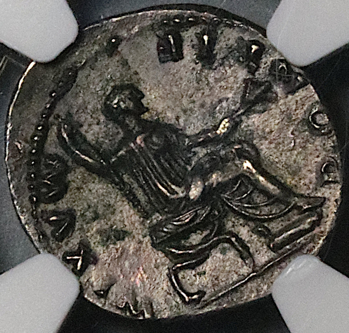 73 NGC AU Vespasian Denarius Roman Empire Emperor Seated Scepter (2405 ...