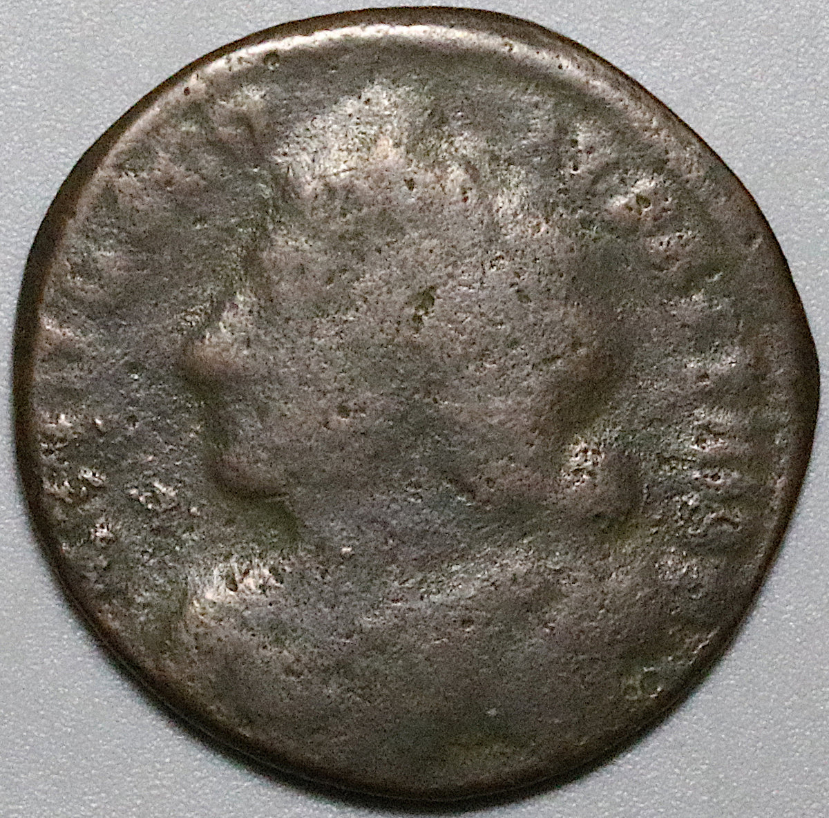 1678 Scotland Bawbee 6 Pence Charles II Thistle Copper Coin (24060703R ...