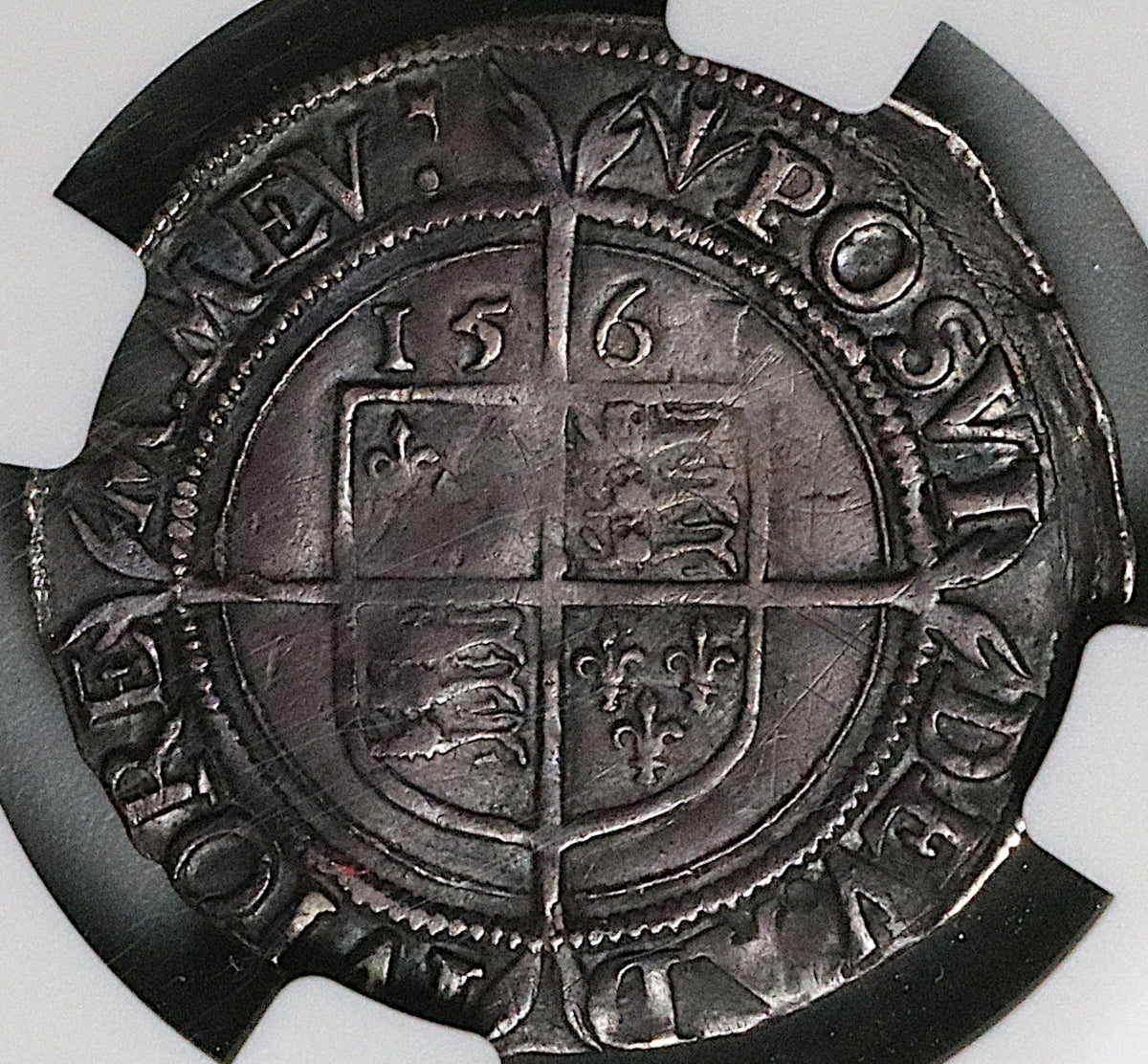 1561 NGC AU Elizabeth I 6 Pence England Britain Silver Coin S-2560 (23 ...