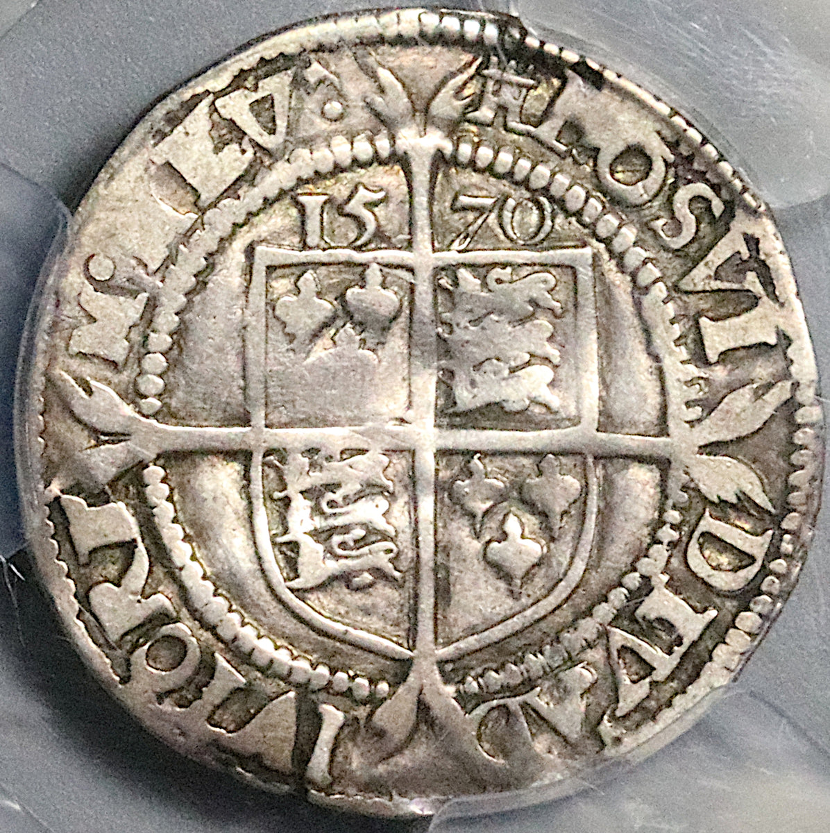 1570 PCGS Fine Elizabeth I 6 Pence Great Britain Hammered Coin S-2562 ...