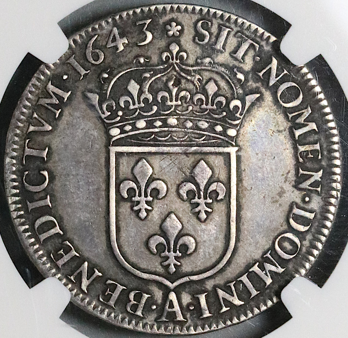 1643-A NGC XF 40 France 1/2 Ecu Louis XII Paris Rose Silver Coin (2207 ...