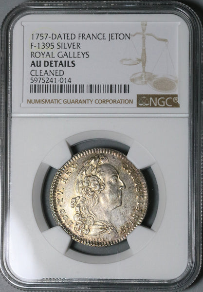 1757 NGC AU Det France Louis XV Jeton Naval Victory Minorca Lioness Le ...