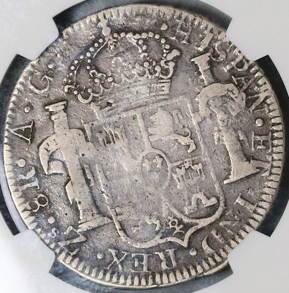 1817-Zs NGC VF 30 Mexico 8 Reales War Independence Zacatecas Mint Coin – Caesar's Ghost Numismatics