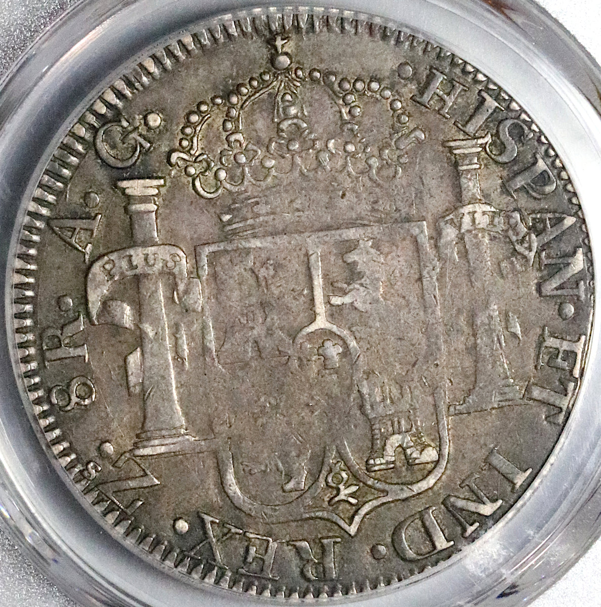 1817-Zs PCGS XF 40 Mexico 8 Reales War Independence Zacatecas Mint Sil ...
