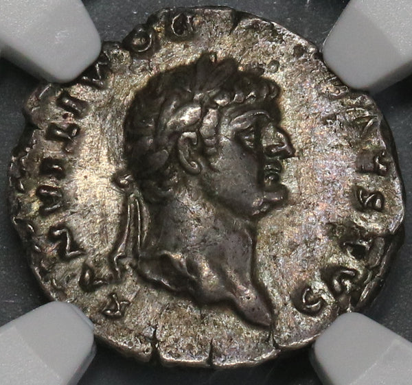 76 NGC AU Domitian Caesar Roman Empire Denarius Pegasus Pedigree (1809 ...
