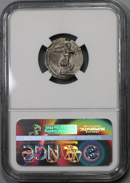 30 BC NGC XF Octavian Roman Imperatorial Denarius Quadriga Triumph (18 ...