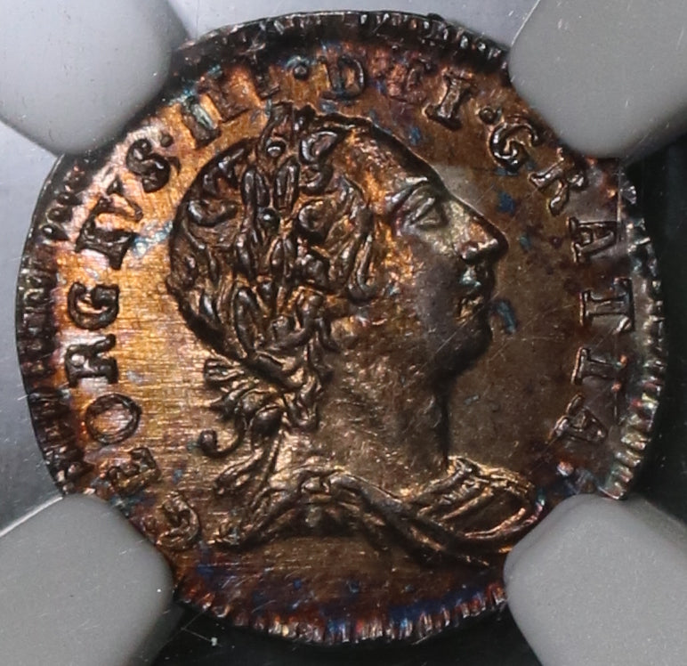1776 NGC MS 63 George III Penny Great Britain Silver Coin (17011705D ...
