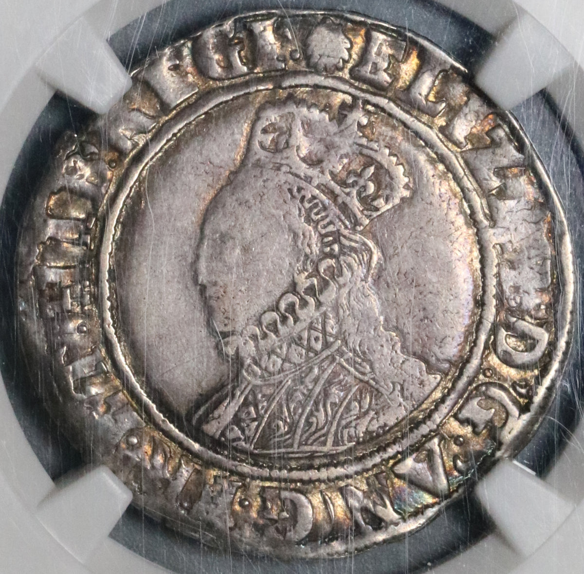 1584 NGC VF 30 Elizabeth I Shilling Great Britain England Silver Coin ...