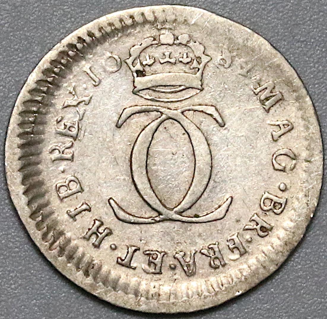 1684 Charles II 2 Pence 1/2 Groat Great Britain Sterling Silver Coin ...