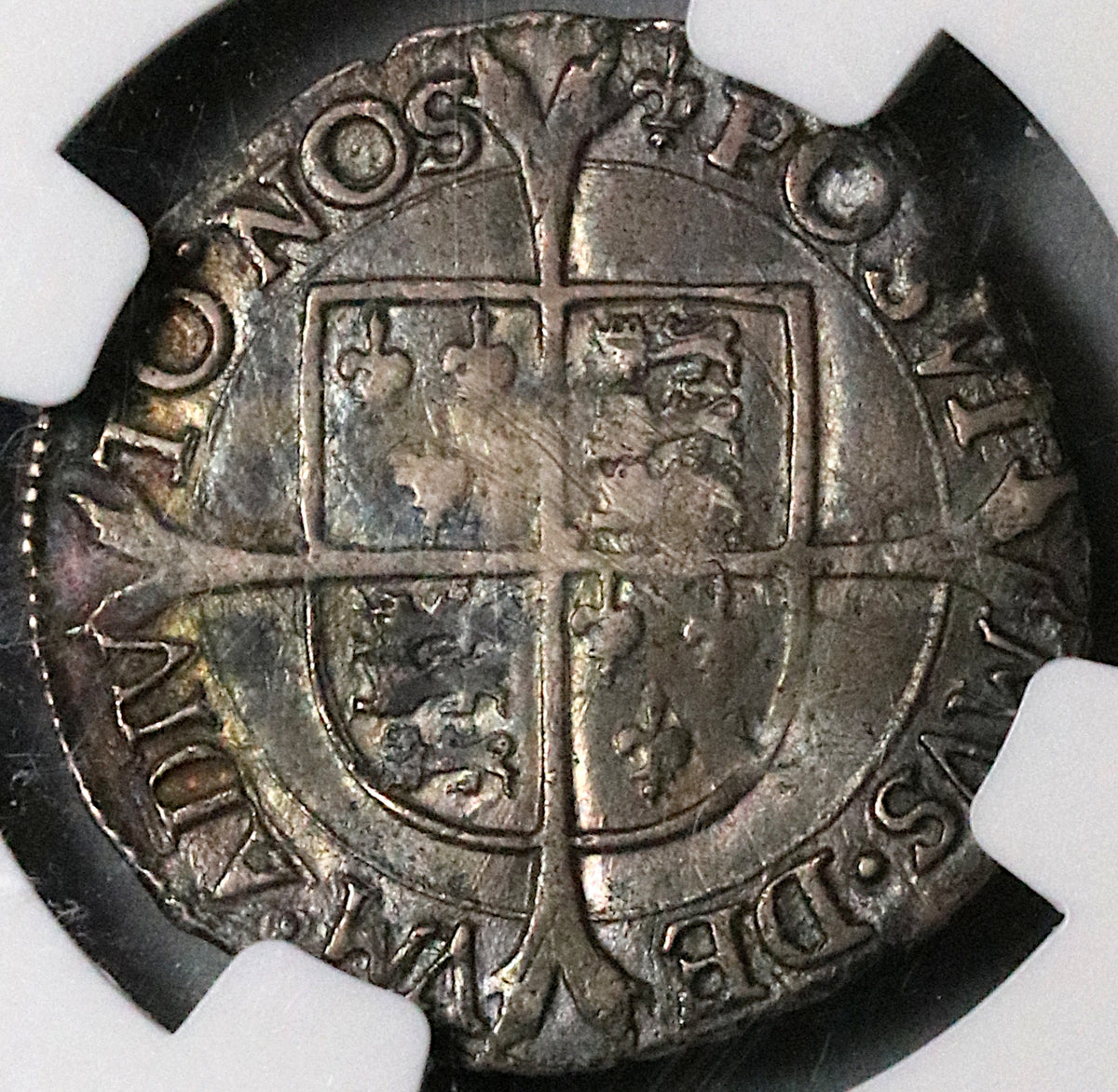 1554 NGC XF Mary Philip Groat 4 Pence Britain Tudor England Coin (2301 ...